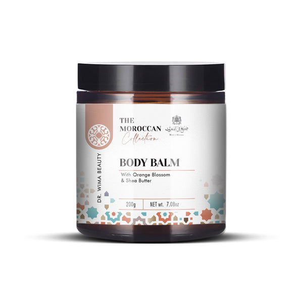 Moroccan Body Balm With Orange Blossom & Shea Butter – DR WIMA BEAUTY